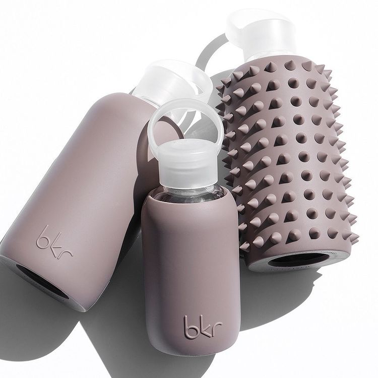 bkr Spiked Brooklyn 500ml | bkr UK | Glass Water Bottles