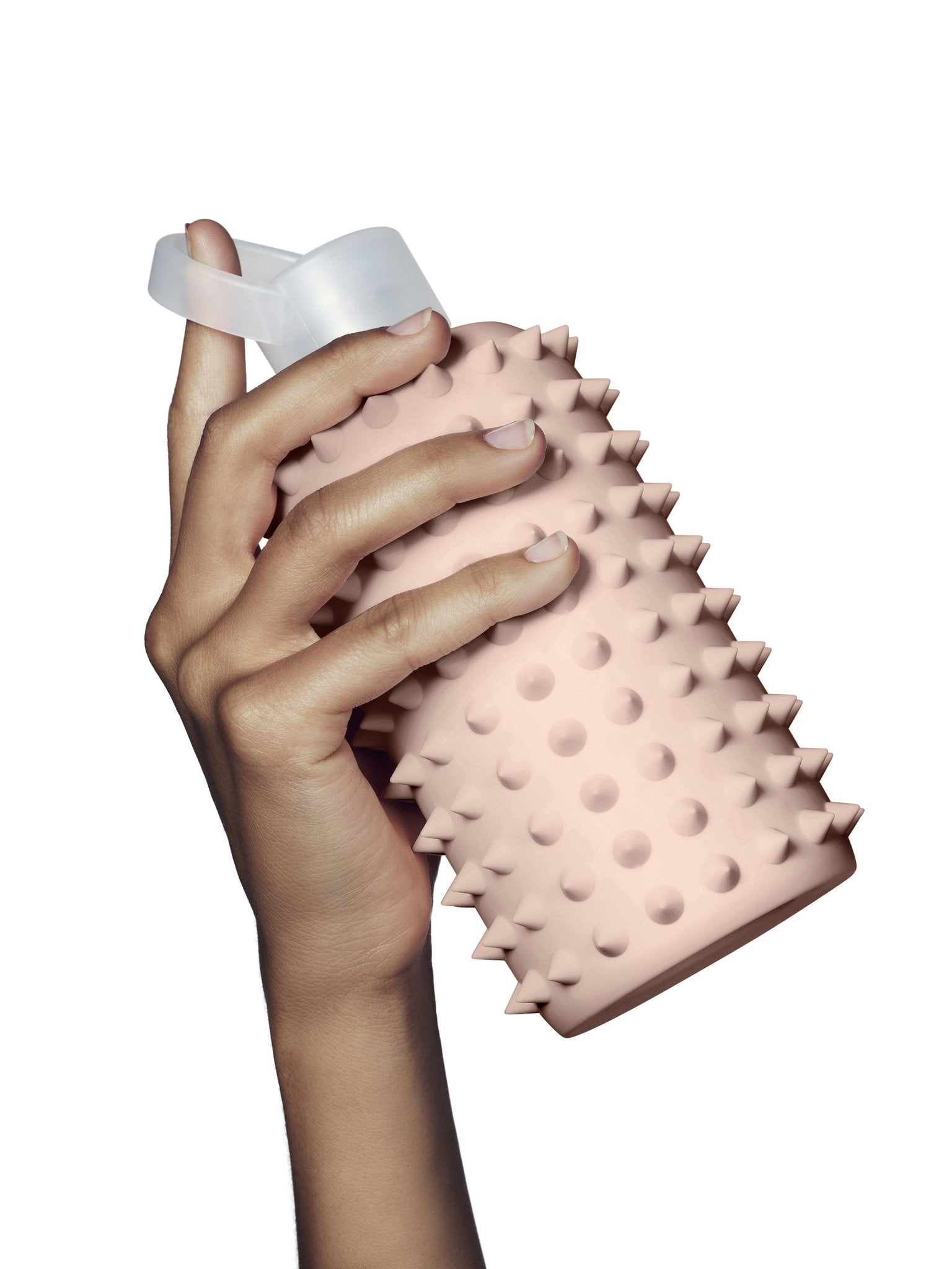 bkr Spiked Teddy 500ml | bkr UK | Glass Water Bottles